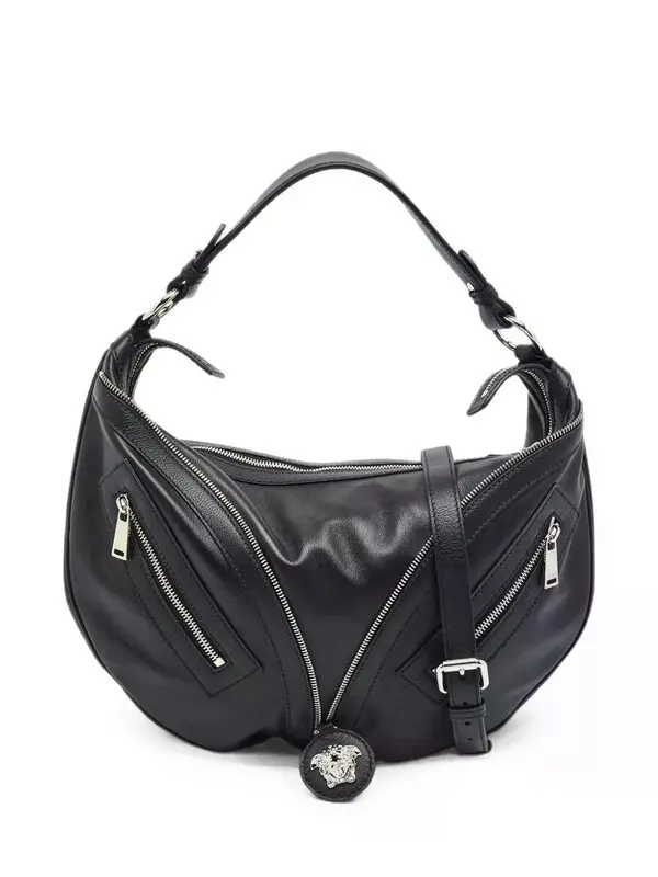 Versace Repeat Leather Tote Bag
