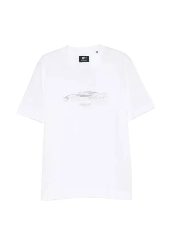 BOSS X Aston Martin C-taut Graphic-print T-shirt
