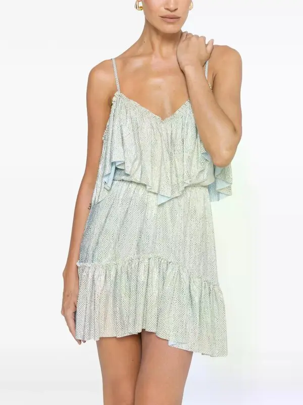 NISSA Ruffled Mini Dress