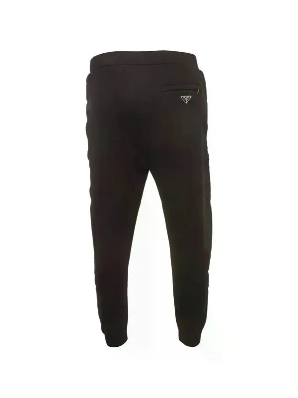 Prada 2022 Logo-plaque Re-nylon Track Pants