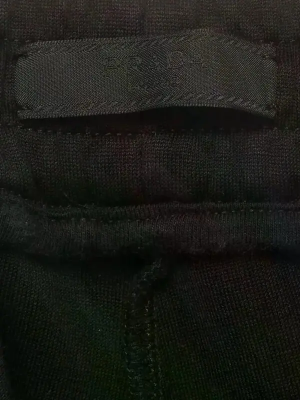Prada 2022 Logo-plaque Re-nylon Track Pants