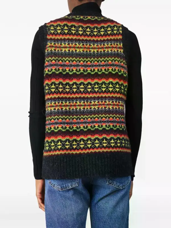 MOLLY GODDARD Fair Isle Vest