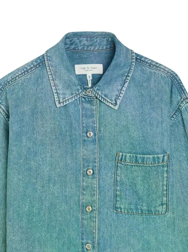 Rag & Bone Button-down Denim Shirt