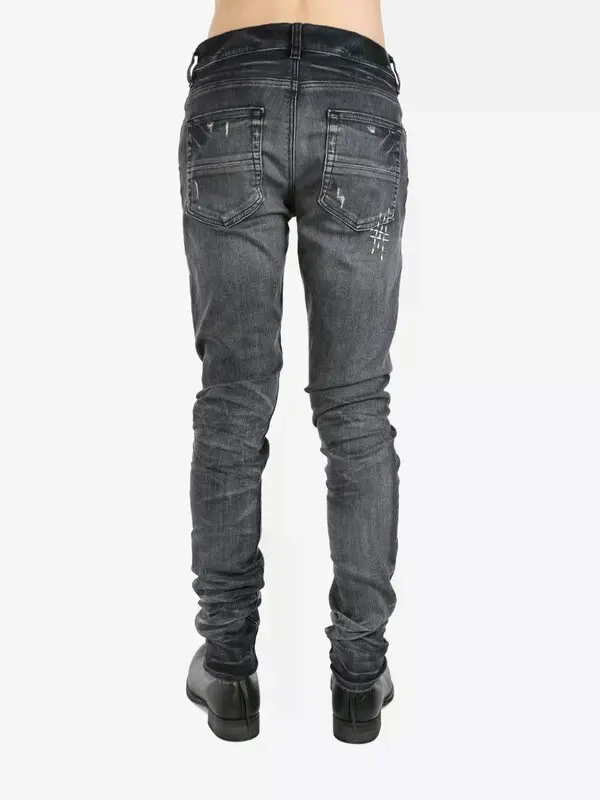 Amiri Boro Repair Skinny Jeans