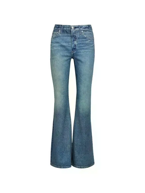 Rag & Bone Miramar Dahlia Flared Jeans - Blue
