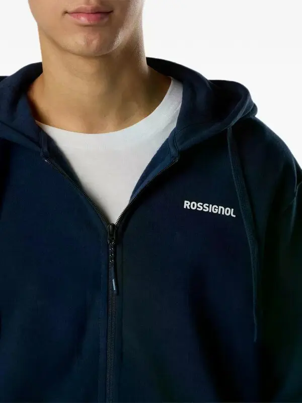 Rossignol Logo-print Zip-up Hoodie