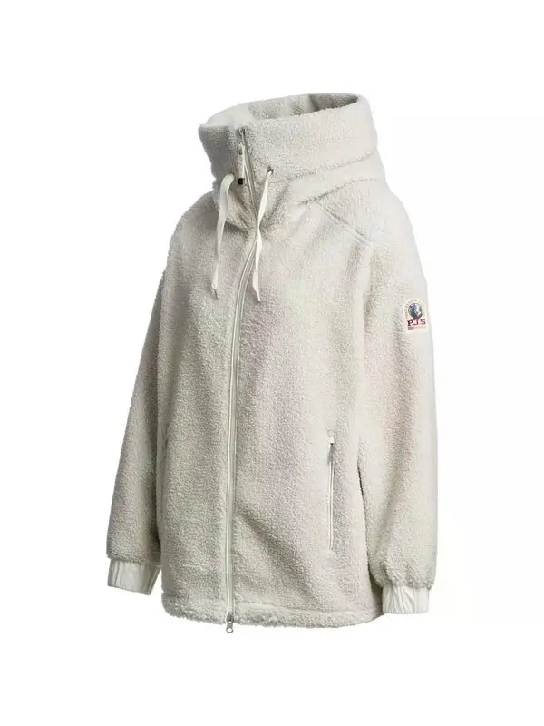 PARAJUMPERS Noelle Curly-fleece Hoodie - Neutrals