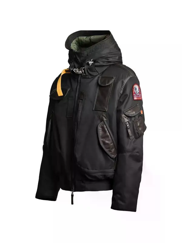PARAJUMPERS Gobi 20th Shearling-collar Down Jacket - Black