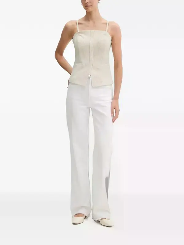 Dkny Square-neck Top
