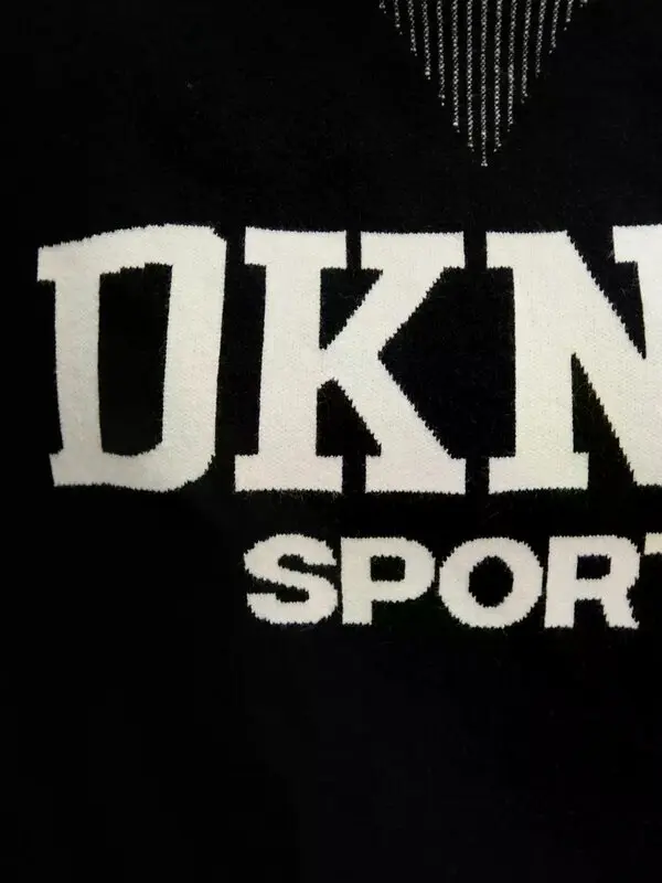 Dkny Crew Neck Striped Sweater