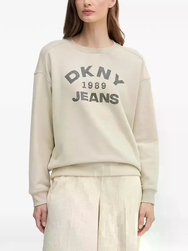 Dkny Logo Detail Sweatshirt
