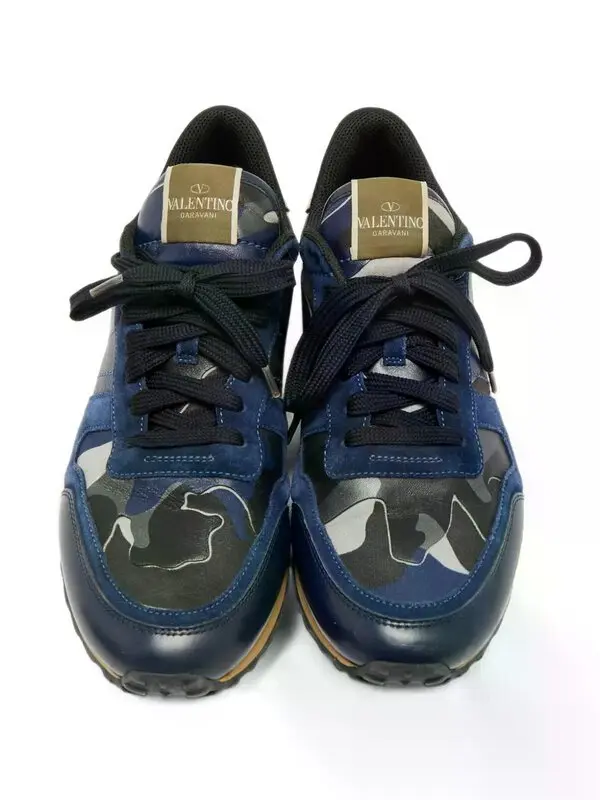 Valentino Garavani Rockrunner Camouflage Sneakers