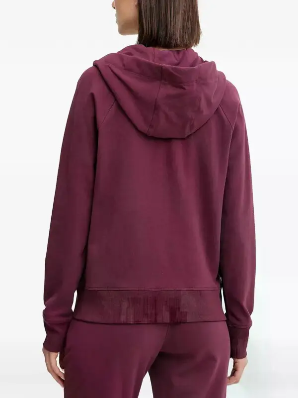 Dkny Drawstring Zip-up Hoodie