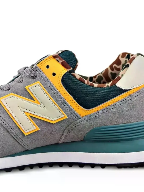 NEW BALANCE 574 Panelled Sneakers - Grey