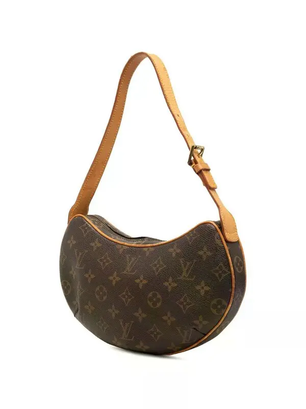 LOUIS VUITTON Monogram Croissant Pm Hobo Bag
