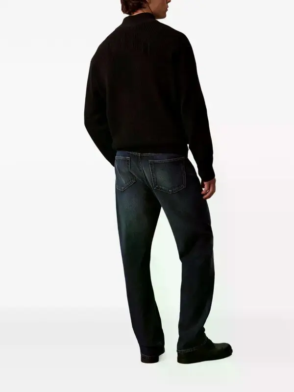 Calvin Klein Quarter-zip Waffle-knit Sweater