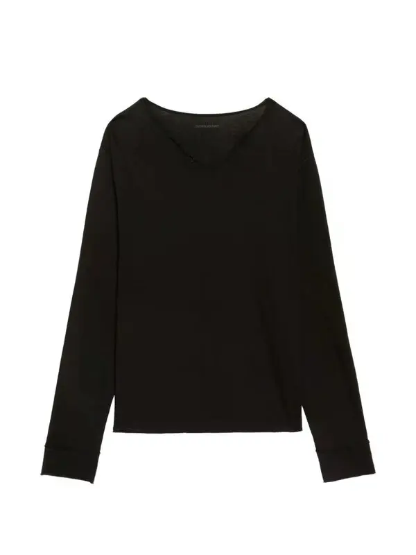 Zadig&Voltaire Logo-print Long-sleeve T-shirt