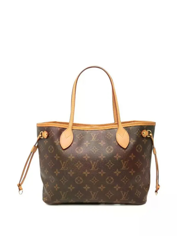 LOUIS VUITTON 2014 Monogram Neverfull Pm Tote Bag