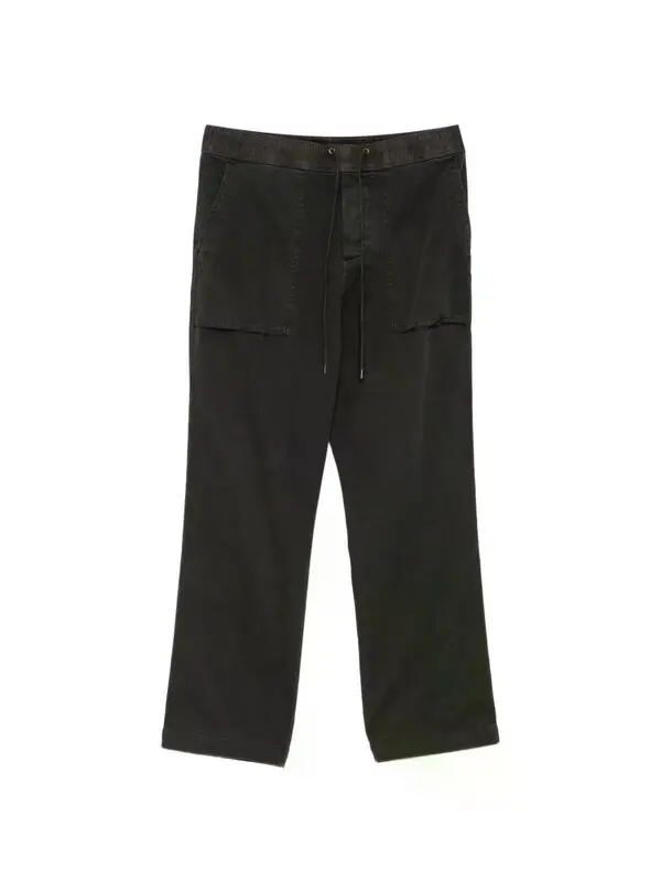 JAMES PERSE Slub Cotton Utility Pants - Grey