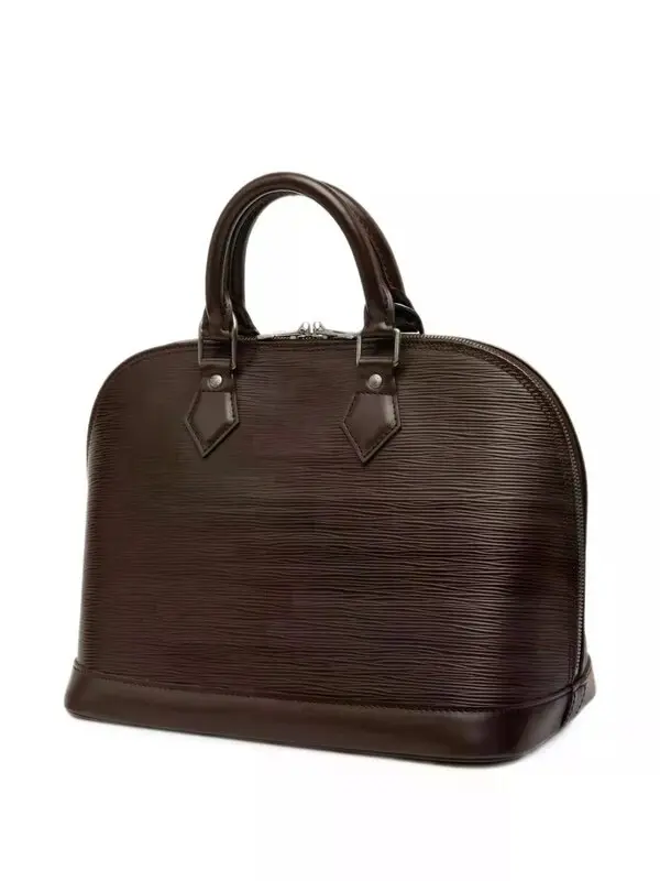 LOUIS VUITTON 2001 Epi Alma Pm Handbag - Brown