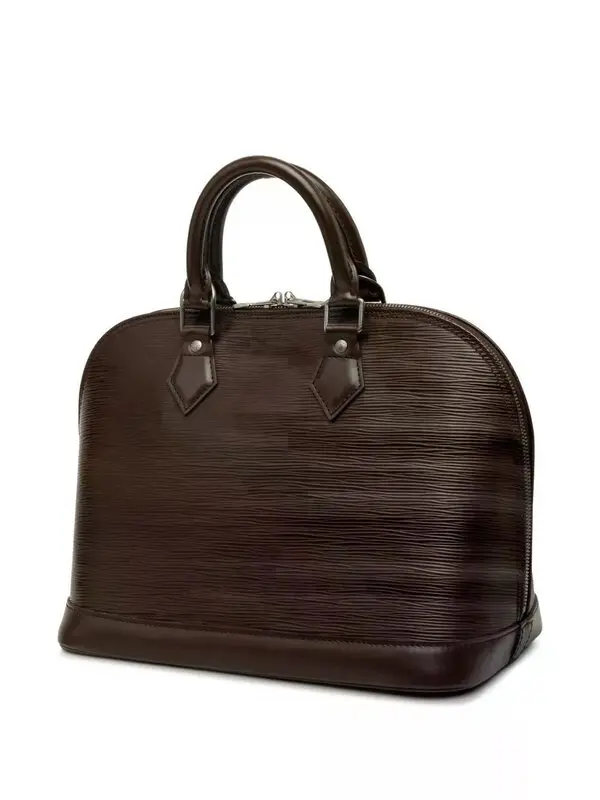 LOUIS VUITTON Epi Alma Pm Handbag - Brown