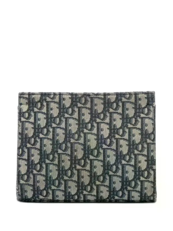Dior 2000-2026 Oblique Canvas Clutch Bag