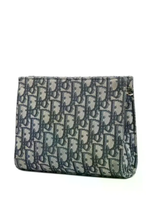 Dior 2000-2026 Oblique Canvas Clutch Bag