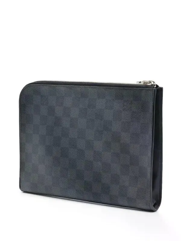 LOUIS VUITTON 2018 Damier Graphite Pochette Jour Mm Clutch Bag