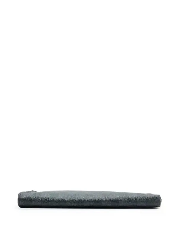 LOUIS VUITTON 2018 Damier Graphite Pochette Jour Mm Clutch Bag