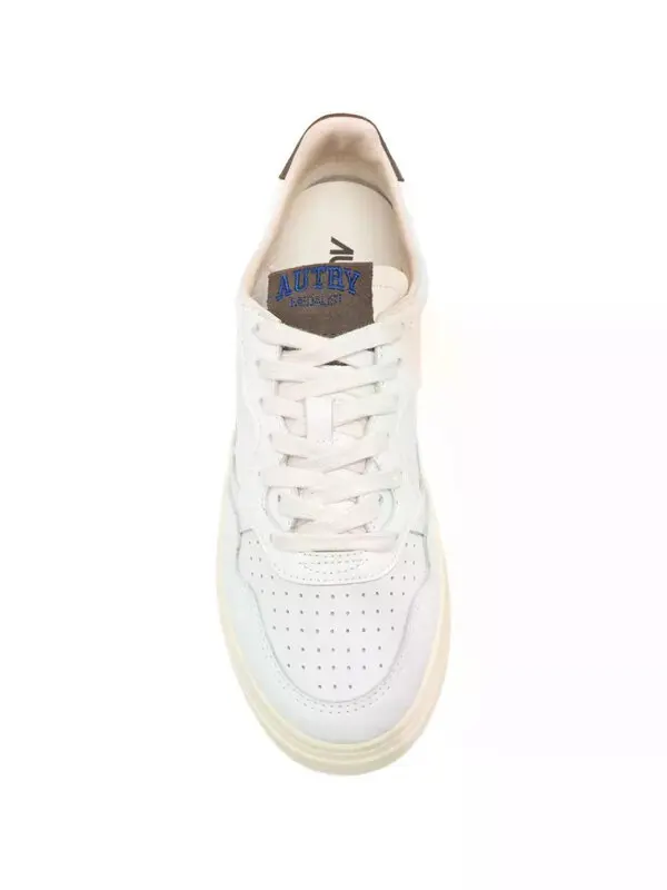 AUTRY Medalist Logo-patch Panelled Sneakers - White