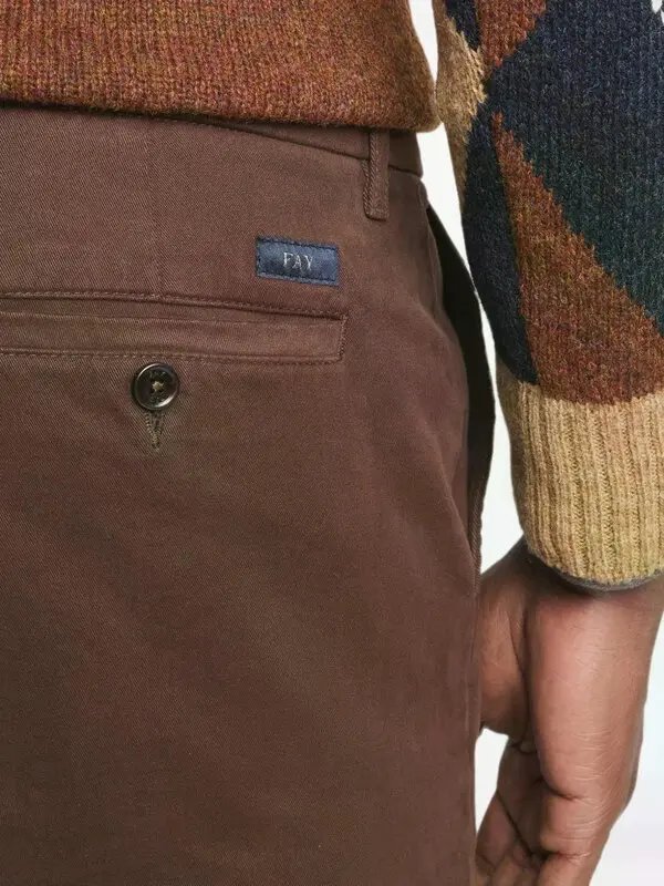 FAY Capri Front Pockets Trousers