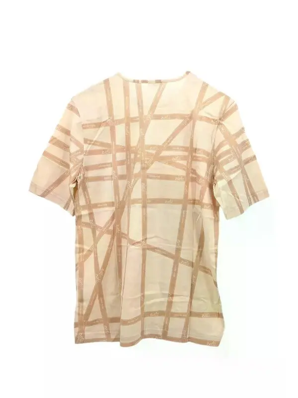 Hermès 1990-2000s Logo-print T-shirt