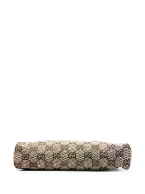 Gucci Gg Canvas Abbey D-ring Pochette Handbag