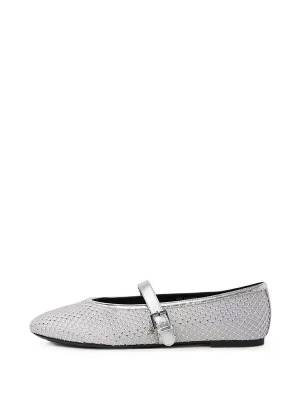 Karl Lagerfeld Karo Gemstone Mary Jane Flats