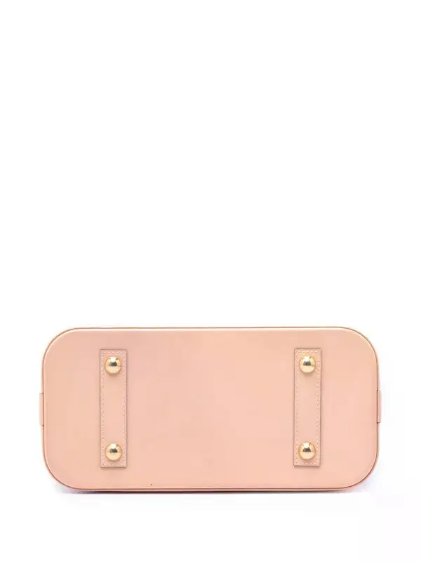 LOUIS VUITTON 2016 Monogram Vernis Alma Pm Handbag - Pink