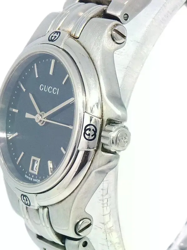 Gucci 25mm Stainless Steel Quartz Watch With Dial