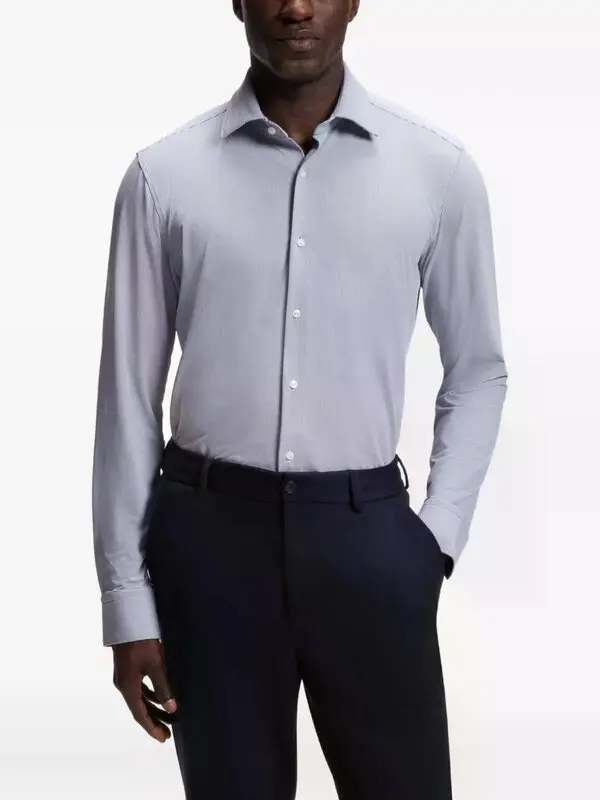 BOSS Regular-fit Dress Shirt In Stretch Jersey