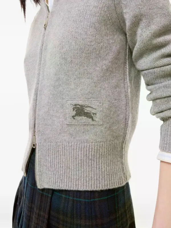 Burberry Cashmere-blend Zip-up Jacket