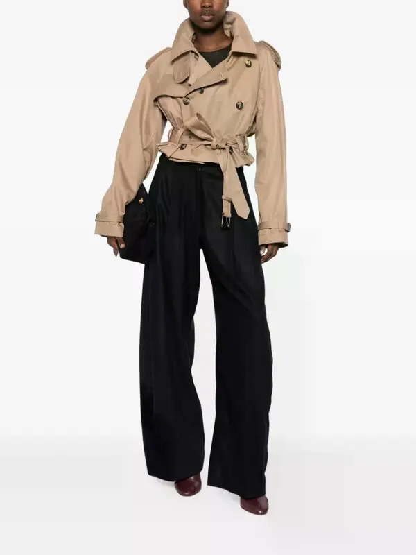 THELATEST Pleated Wide-leg Trousers