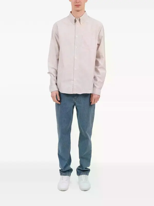 A.p.c. Striped Button-down Shirt