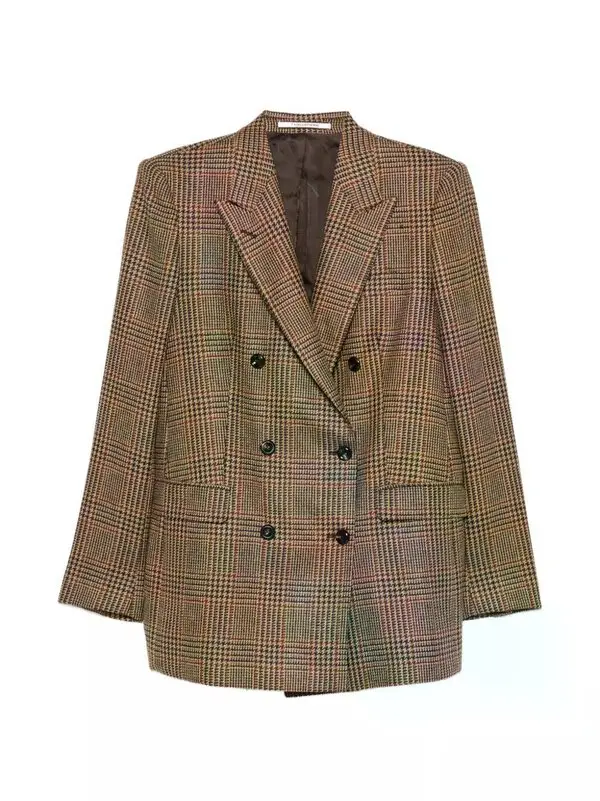 Tagliatore Check Double-breasted Blazer