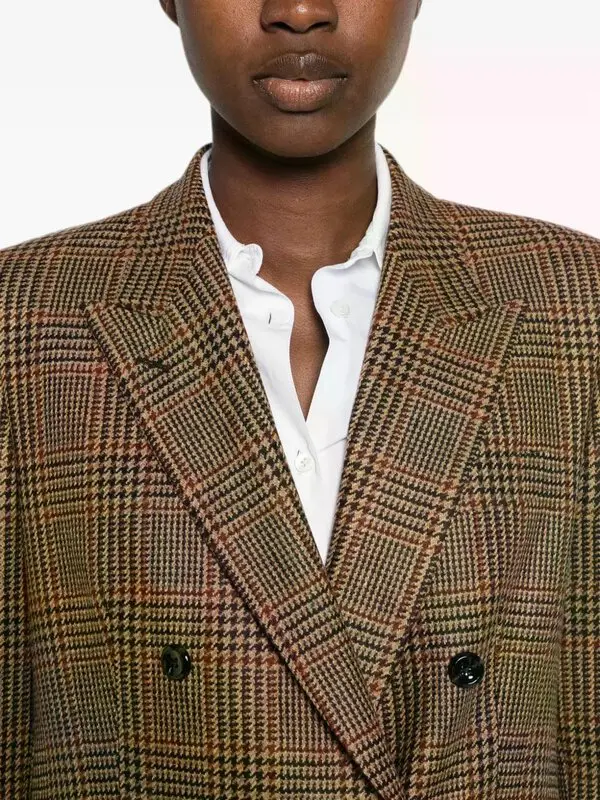 Tagliatore Check Double-breasted Blazer
