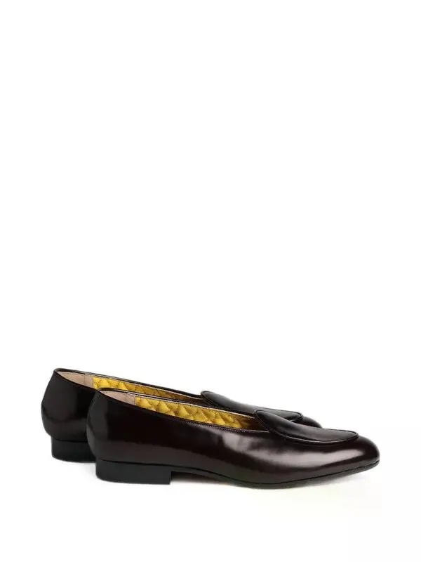 FORTELA Hampton Abrasive Leather Slippers - Brown