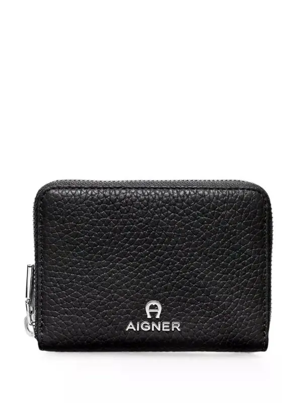 AIGNER Ivy Grained Leather Wallet