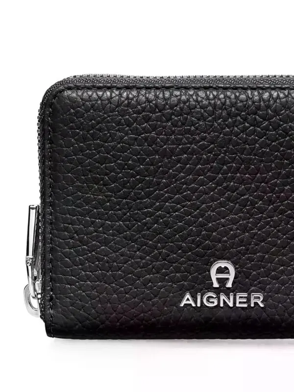AIGNER Ivy Grained Leather Wallet