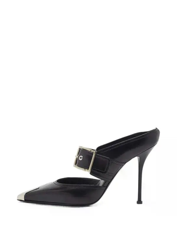 Alexander McQueen Punk Buckled Mules