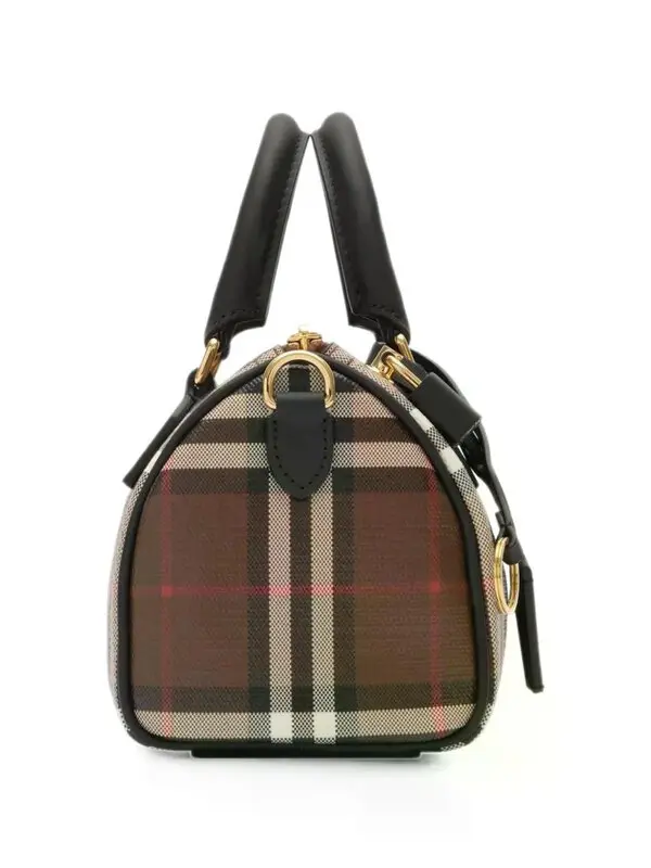 Burberry Mini Check Bowling Bag