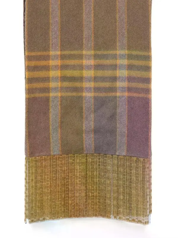 Etro Check Paisley-print Scarf