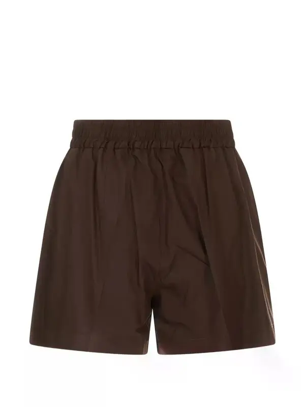 P.a.r.o.s.h Cannes Drawstring-waist Shorts - Brown