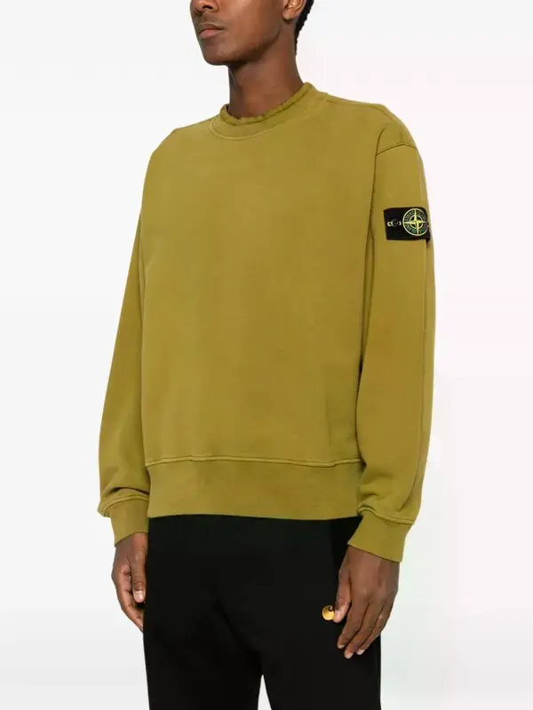 Stone Island Logo-patch Sweatshirt